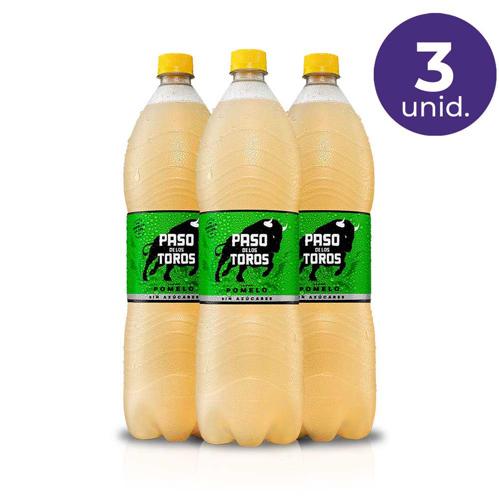 TaDá - Pack: 3 Paso de los Toros Pomelo