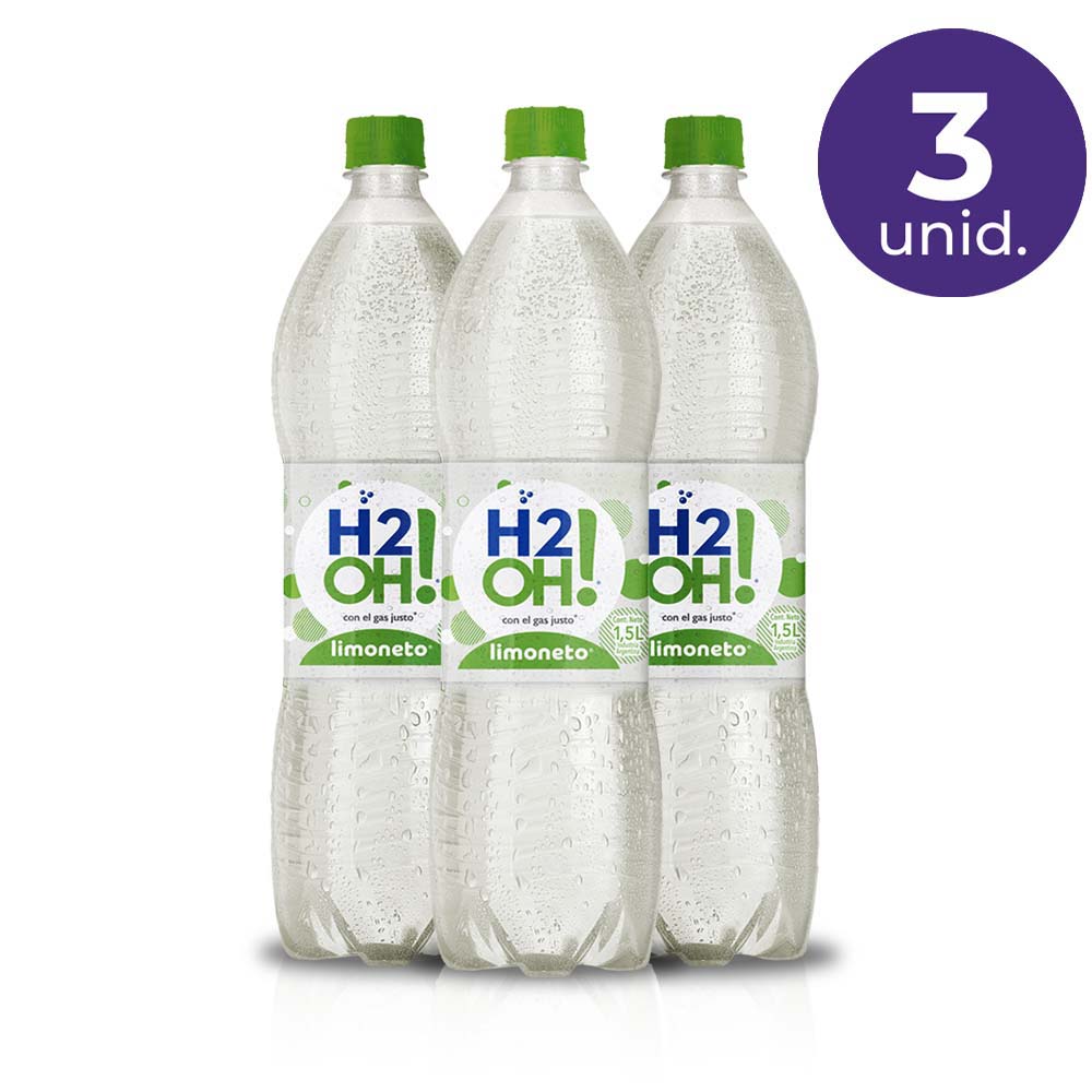 TaDá - Pack: 3 H2oh! Limoneto
