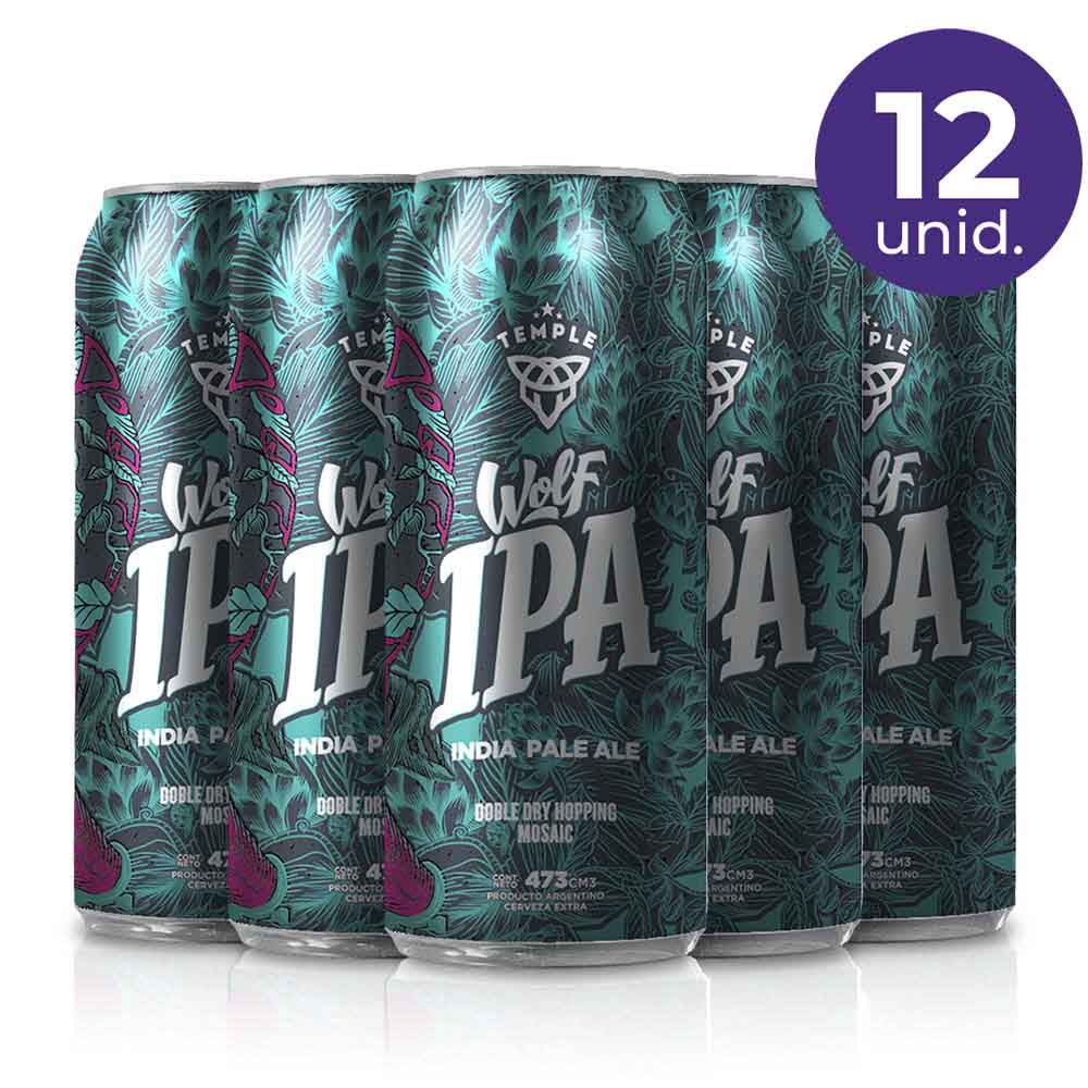 TaDá - Pack: 12 Temple Wolf IPA